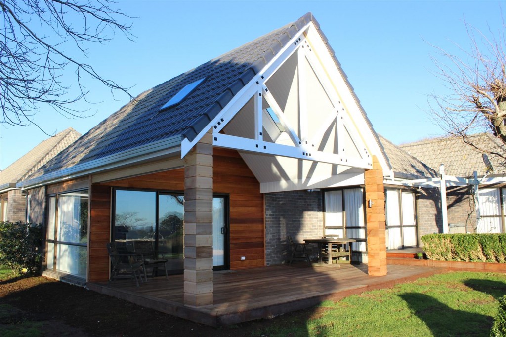 Roof-line Extension to Create Outdoor Living - Smith & Sons