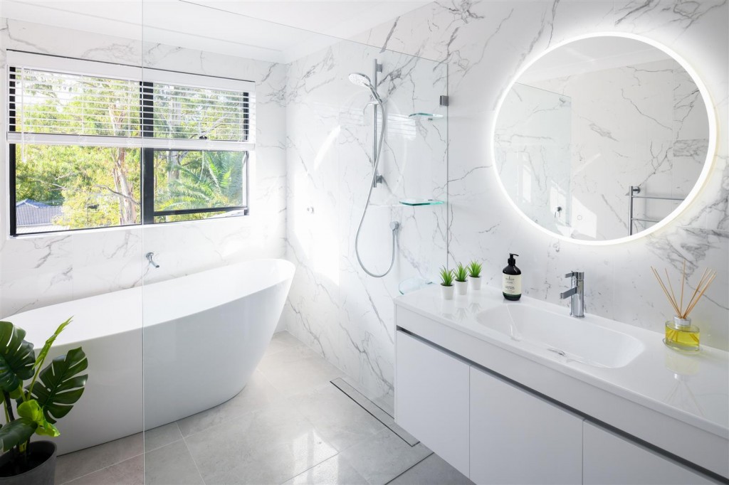 Light and Bright Bathroom Renovation | Smith & Sons